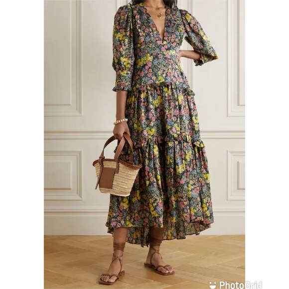 LoveShackFancy Lorencia Maxi Dress